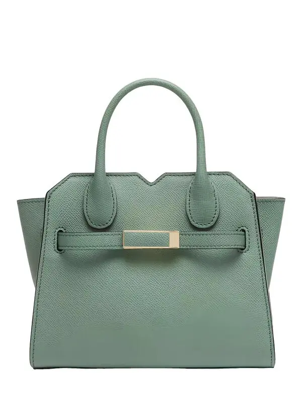 VALEXTRA Leather Mini Bag - Green