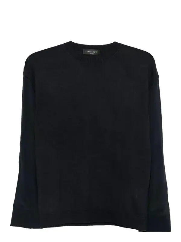 Fabiana Filippi Round-neck Top - Blue