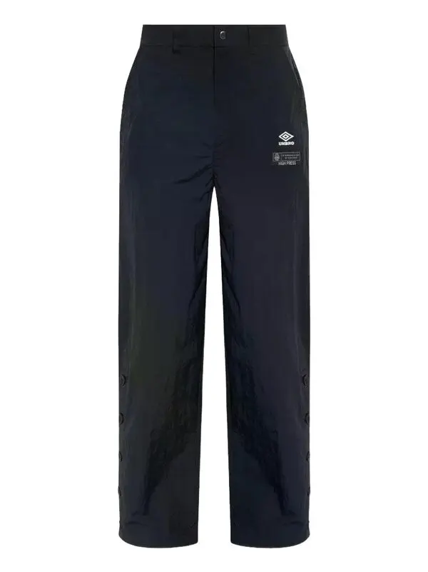 UMBRO Logo-embroidered Trousers - Black