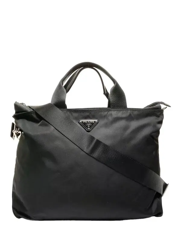 Prada 2010s Two-way Tote Bag - Black