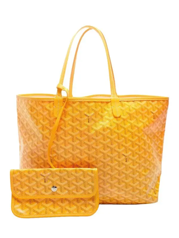 Goyard 2000-2020s Pm Saint Louis Printed Tote Bag - Yellow