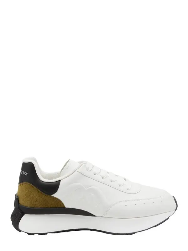 Alexander McQueen Sprint Runner Sneakers - White