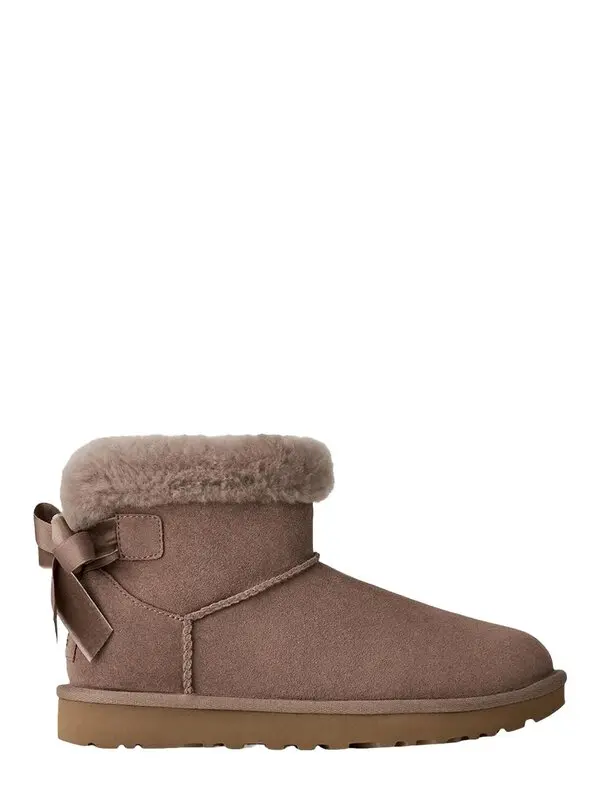 UGG Mini Bailey Mixed Bow Boots - Brown