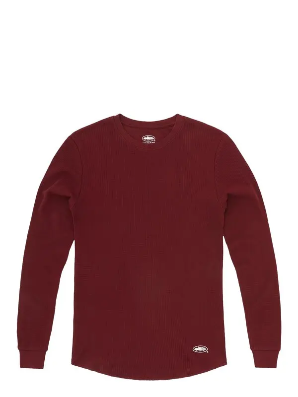CORTEIZ Guerillaz Thermal Long-sleeve Tee - Red