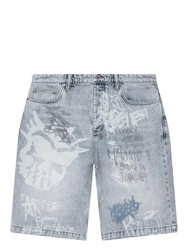 Ksubi Maxx Denim Shorts - Blue
