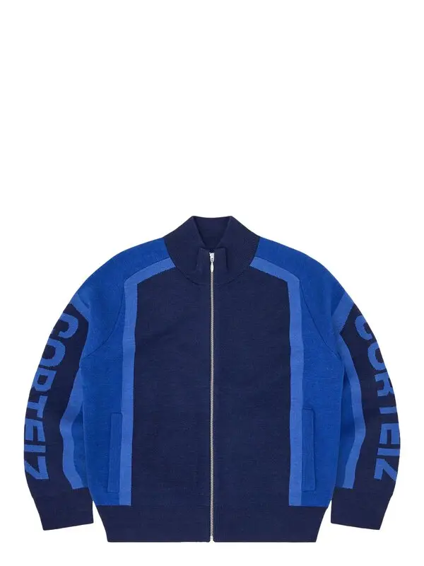 CORTEIZ Precision Knit Zip Up - Blue