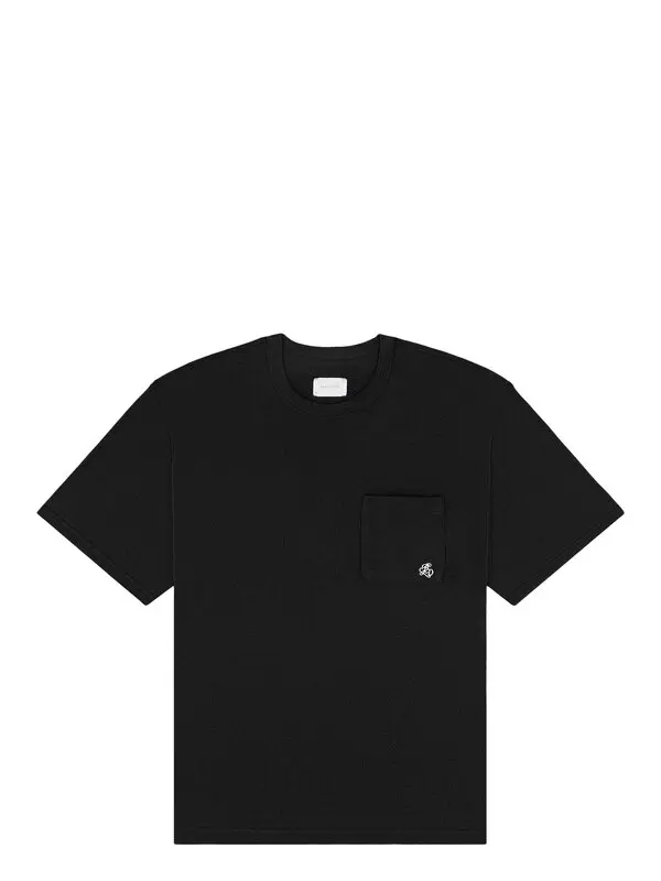 Aimé Leon Dore Monogram Pocket Tee - Black