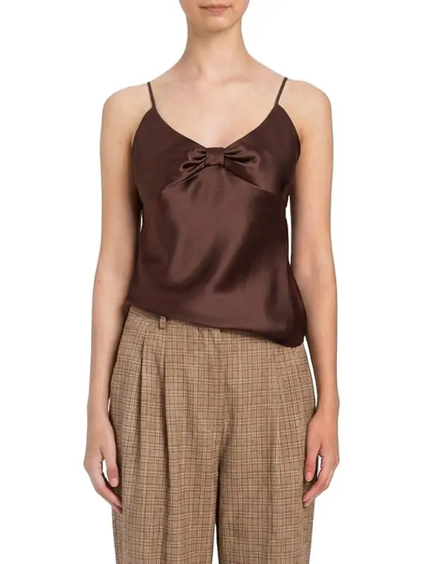 TWINSET Top - Brown
