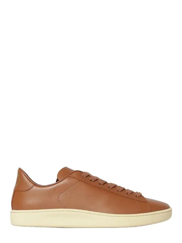 Valentino Garavani Royco Leather Sneakers - Beige