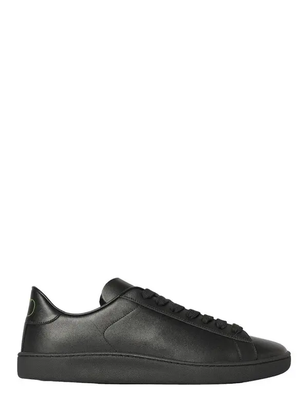Valentino Garavani Royco Leather Sneakers - Black