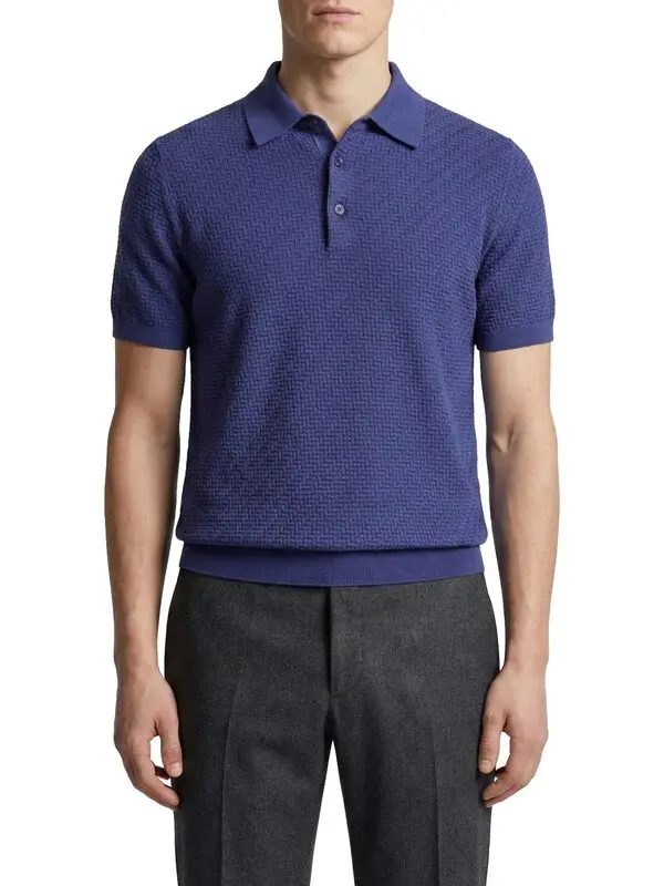 Brioni Polo Shirt - Blue