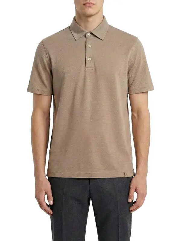 Brioni Polo Shirt - Beige