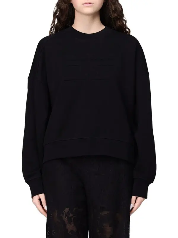 Elisabetta Franchi Sweatshirt - Black