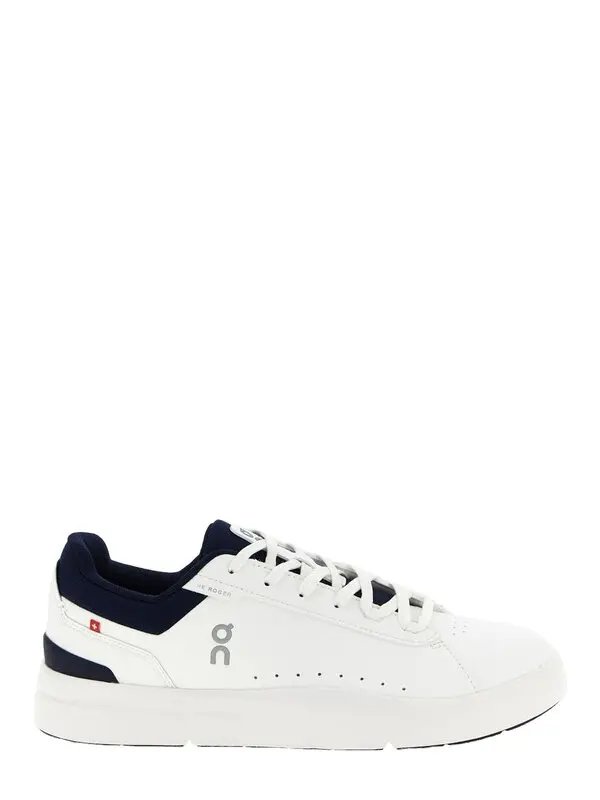 On Lace Up Sneakers - White