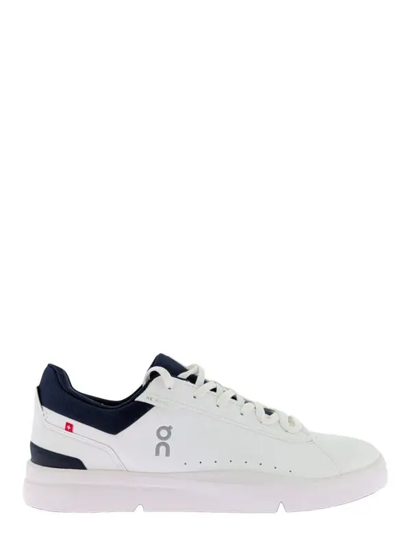 On Lace Up Sneakers - White