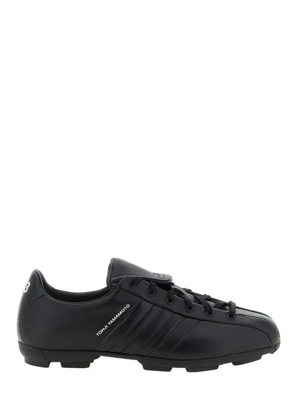 Y3 Field Leather Sneakers - Black