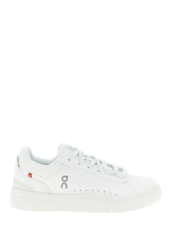 On Lace-up Sneakers - White