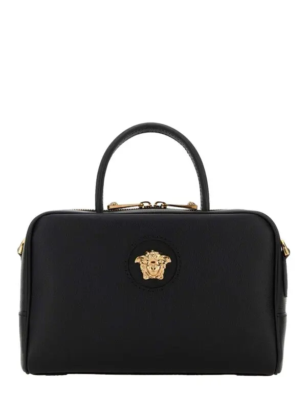 Versace Mini Top Handle Bag - Black