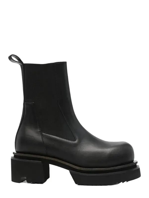 Rick Owens Chelsea Boots - Black