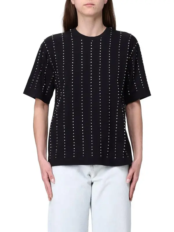 Pinko Embellished T-shirt - Black