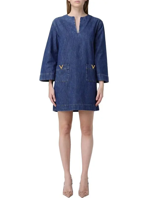 Valentino Garavani Mini Dress - Denim
