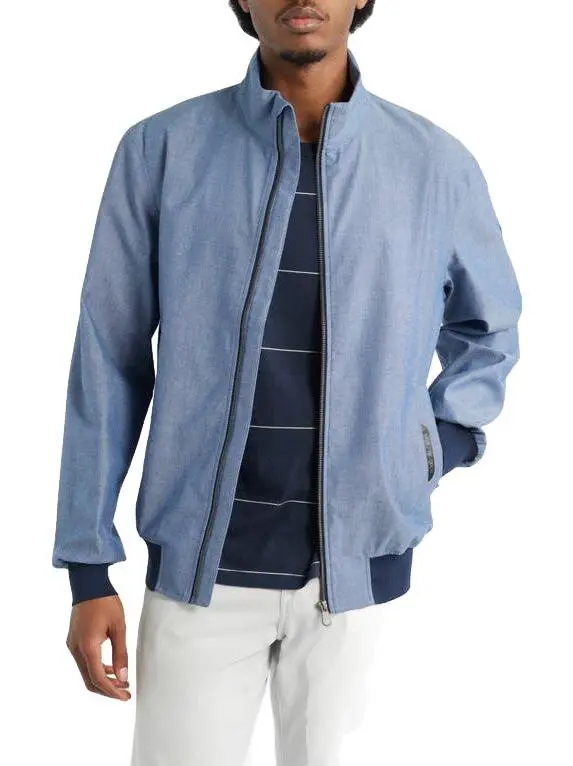SAVE THE DUCK Clement Waterproof Jacket - Indigo Chambray