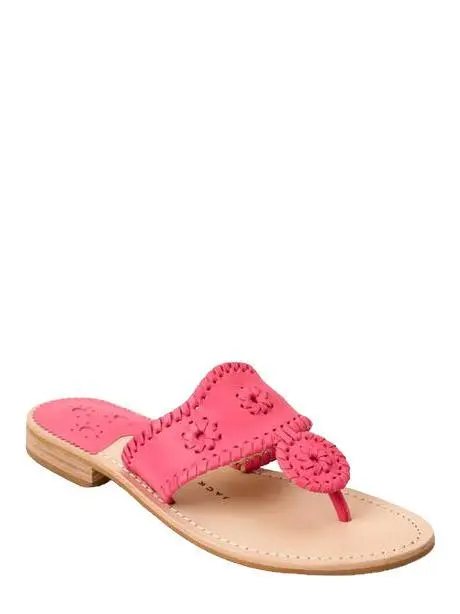Jack Rogers Jacks Flat Sandal - Hot Pink