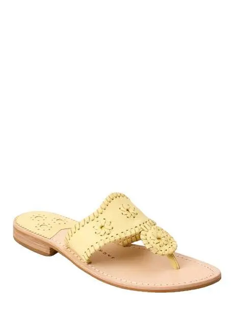Jack Rogers Jacks Flat Sandal - Pastel Yellow