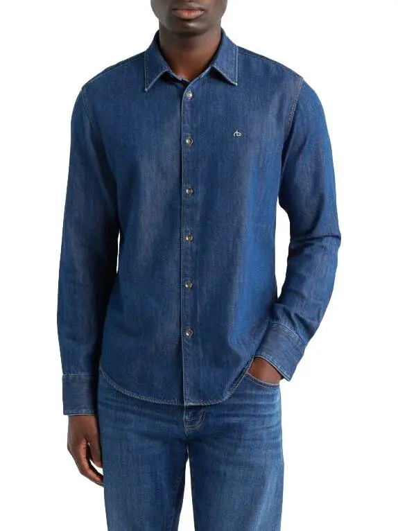 Rag & Bone Tomlin Denim Button-up Shirt - Kennmore