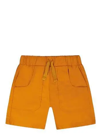 DEUX PAR DEUX Patch Pocket Parachute Shorts - Burnt Orange