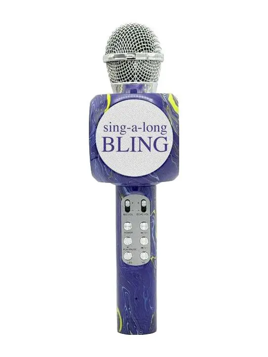 TREND TECH Karaoke Microphone And Bluetooth Speaker - Purple