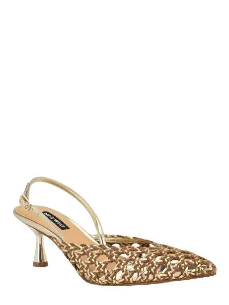 Nine West Randela Pump - Bronze/gold