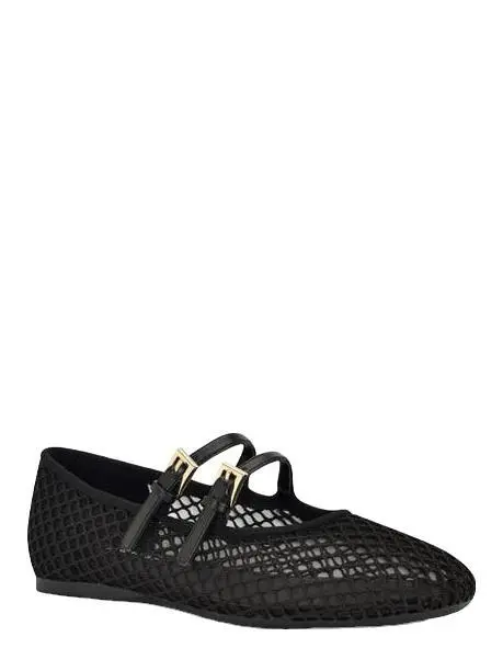 Nine West Keira Mary Jane Flat - Black