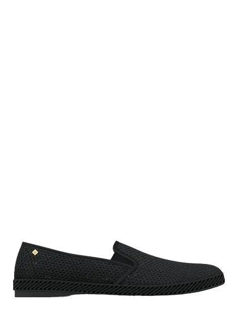 Rivieras Classic Mesh Slip-on Loafer - Black