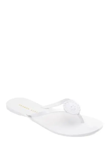 Jack Rogers Roxy Jelly Sandal - White