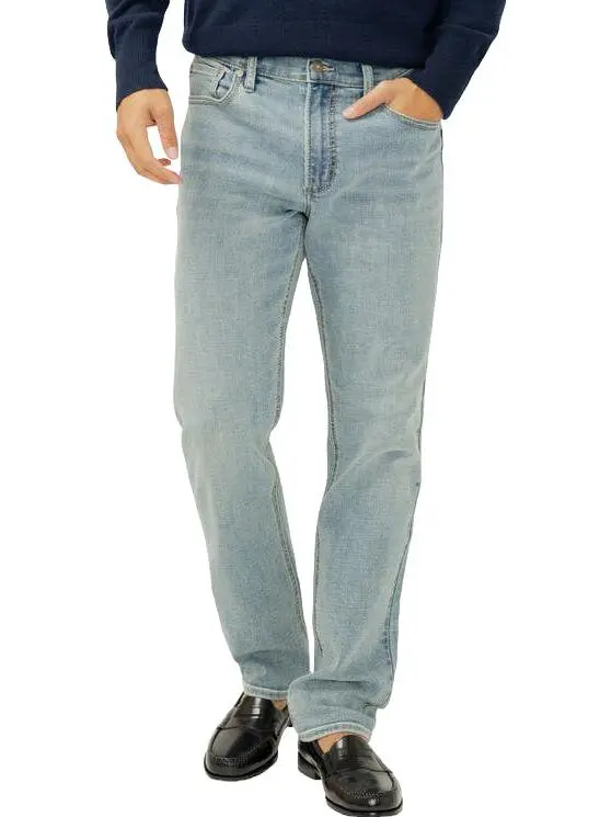 SILVER JEANS CO. Eddie Athletic Fit Tapered Jeans - Daytona