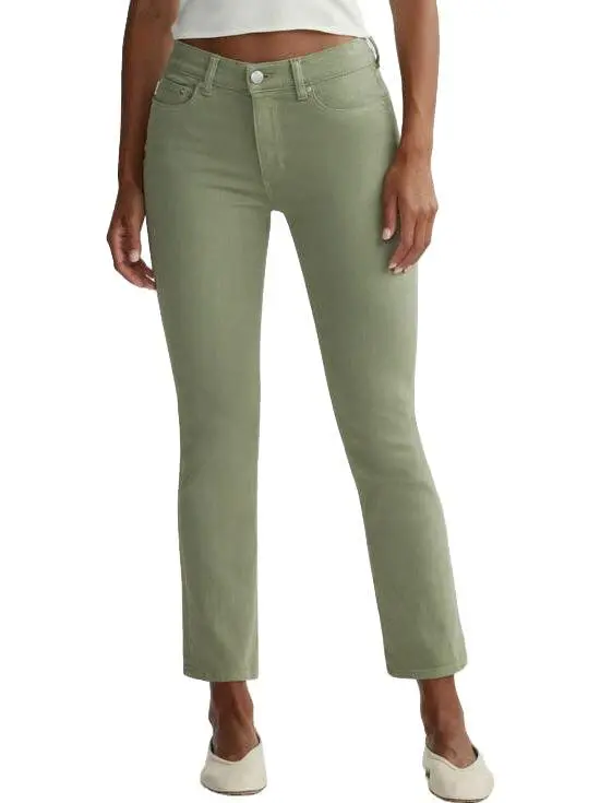 DL1961 Mara Instasculpt™ Mid-rise Ankle Jeans - Supergreens