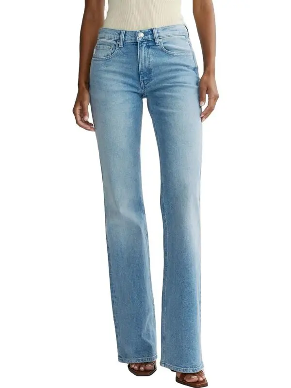 DL1961 Bella Mid-rise Bootcut Jeans - Sky Castle