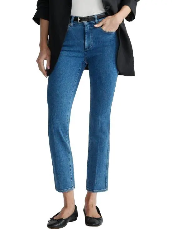 DL1961 Mara Instasculpt™ High-waist Straight Leg Jeans - North Beach