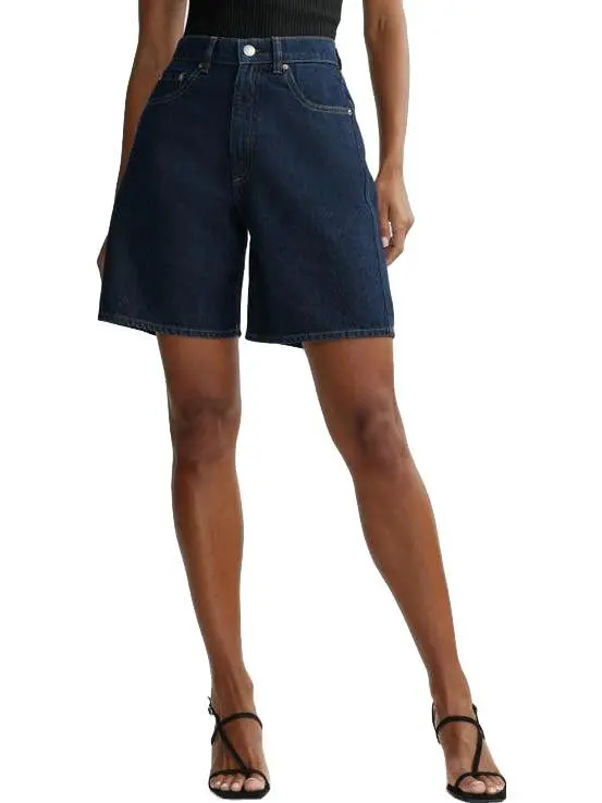 DL1961 Taylor High-waist Denim Shorts - Night Out
