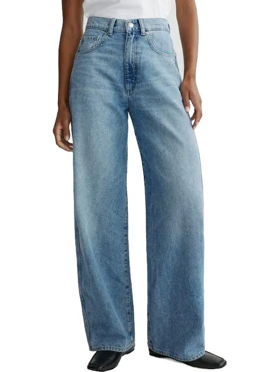 DL1961 Taylor High-waist Relaxed Barrel Jeans - River