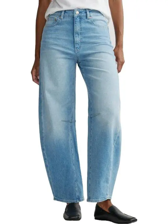 DL1961 Miro Barrel High-waist Jeans - Summer Day
