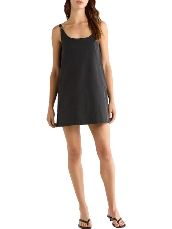Staud Glaze Shift Dress - Black