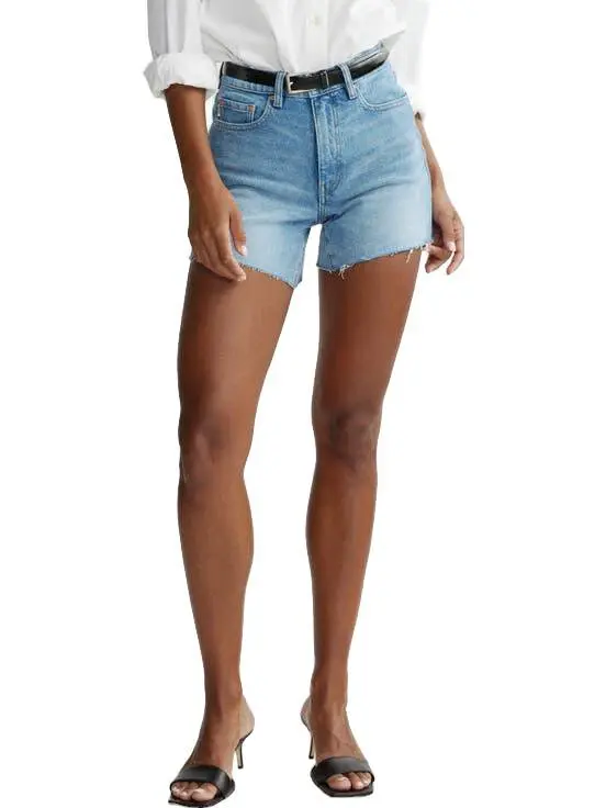 DL1961 Zoie High-rise Denim Shorts - Cruise