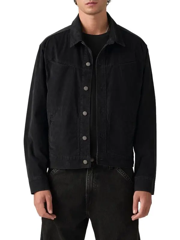 LEVI'S Corduroy Trucker Jacket - Dark Phantom