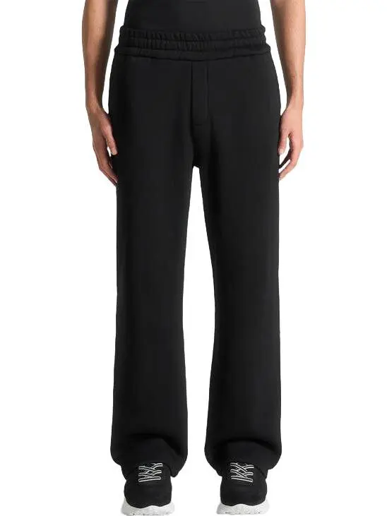 Manière De Voir Marcel Whipstitch Regular Jogger - Black