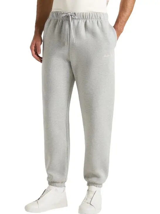 Manière De Voir Signature Regular Fit Cuffed Sweatpants - Marl Grey