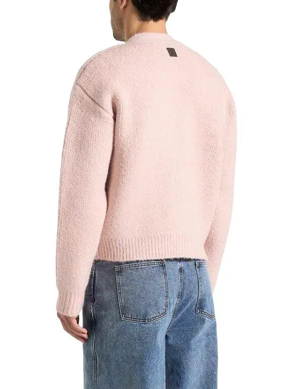 Manière De Voir Charlie Knitted Cardigan - Pale Pink