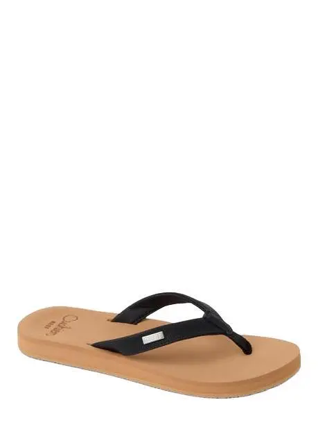 Reef Baja Sands Flip Flop - Black/tan