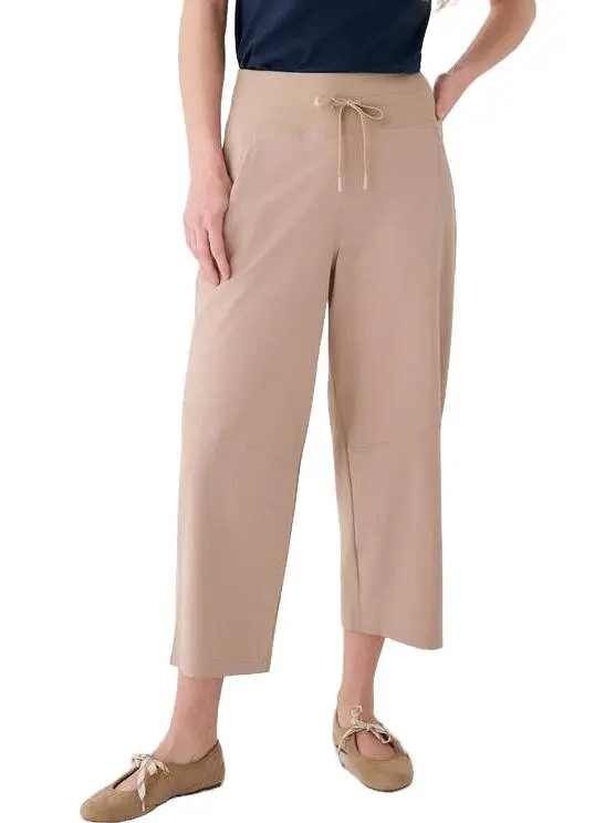 LOLE Soft Crop Cargo Pants - Sandshell